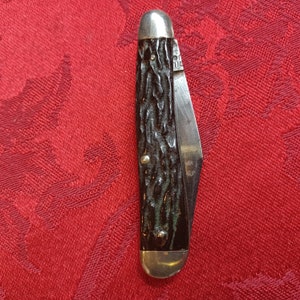 1950s George Wostenholm IXL 3 Inch Reverse Peanut Pocket Knife - Etsy