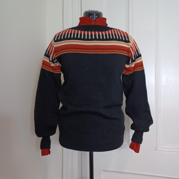 1970s Wool Pullover Sweater and Coordinating Polyeste… - Gem