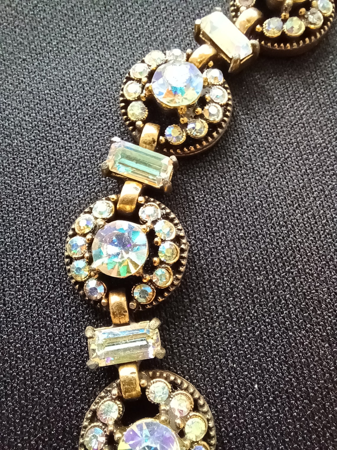 1950s Hollycraft AB and White Rhinestone Parure hollycraft COPR 1955 - Etsy
