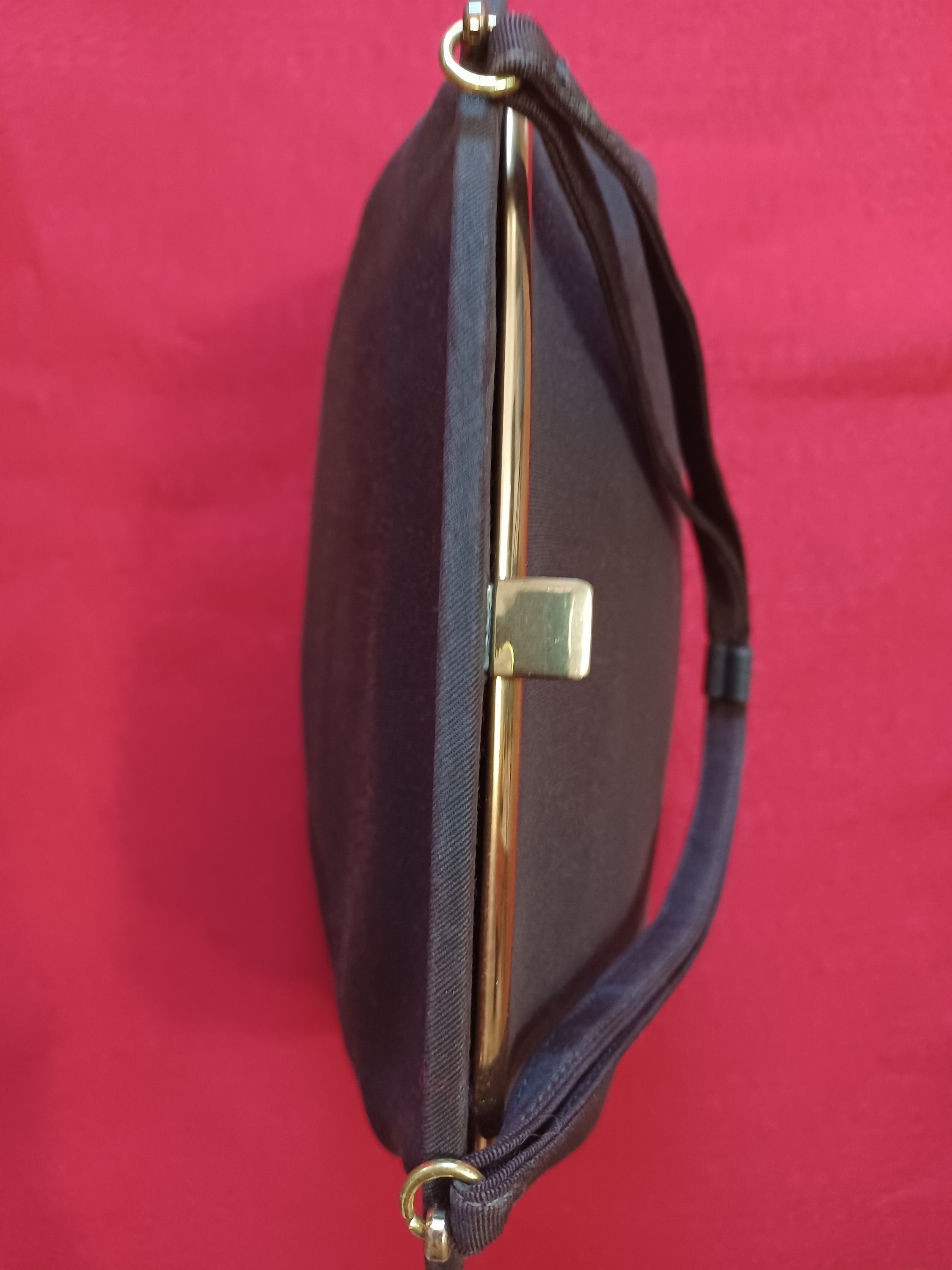 1960s Unused Brown Cloth Evening Bag - "morris Moskowitz" - Etsy