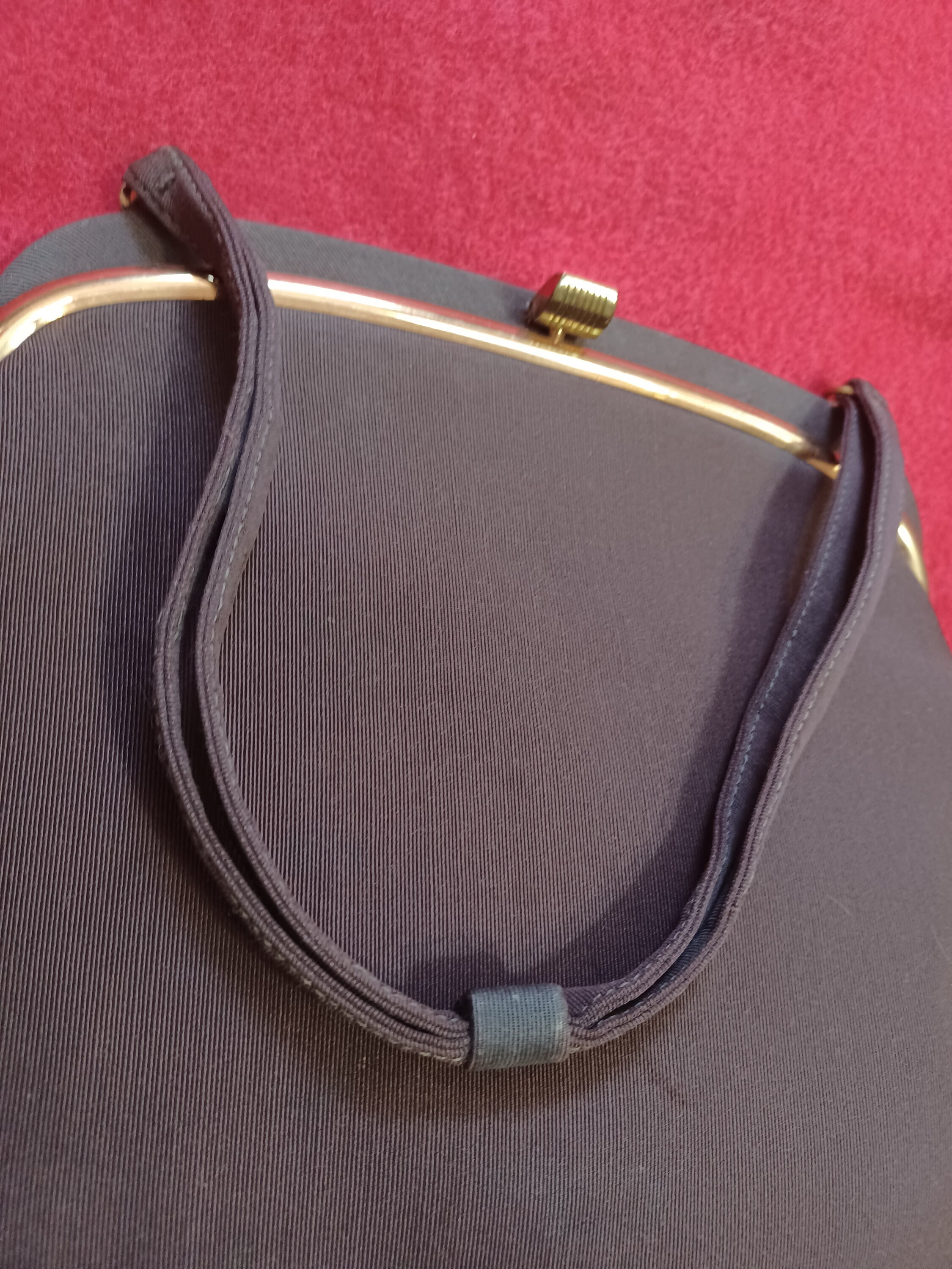 1960s Unused Brown Cloth Evening Bag - "morris Moskowitz" - Etsy