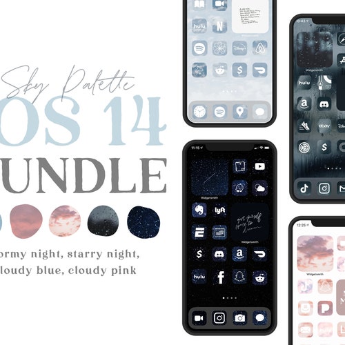 Retro Pastel Aesthetic IOS 14 Iphone App Icon Theme 240 - Etsy