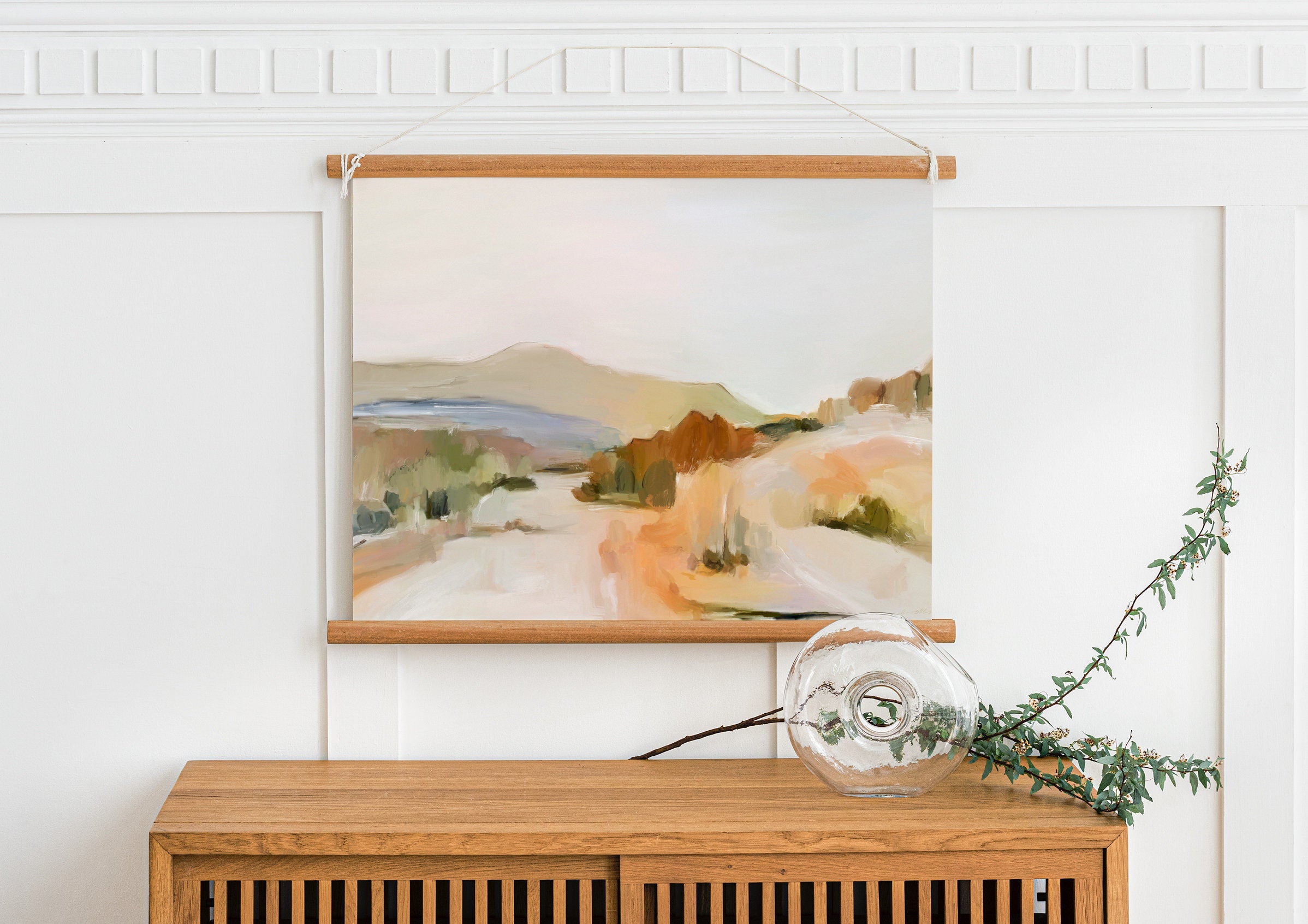 Landscape Acrylic Painting Fine Art Print Abstract Landscape - Etsy