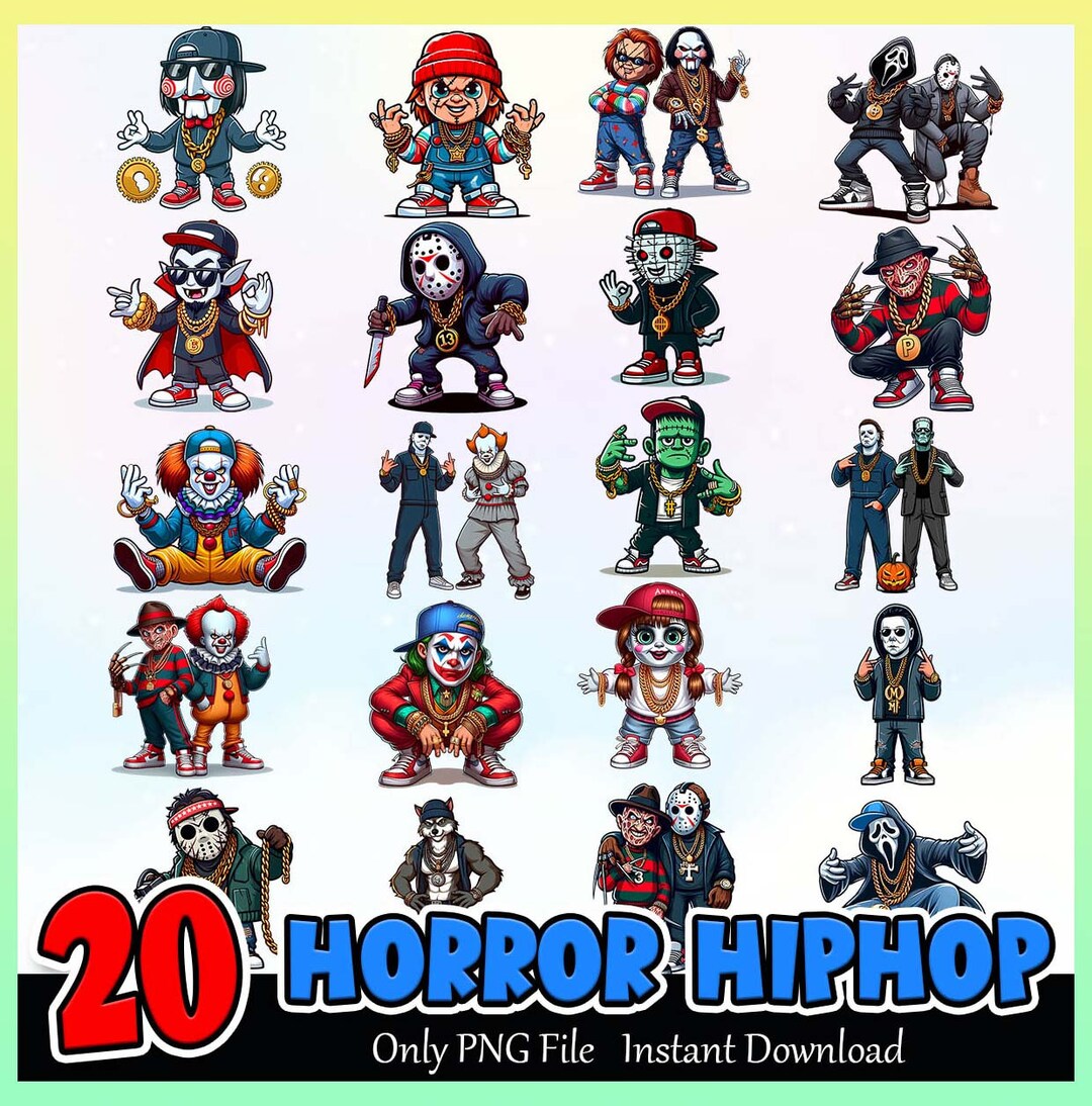 Gangster Ghostface PNG, Urban Trap Designs, Horror Hiphop Tshirt ...