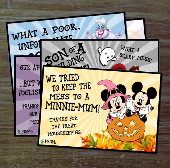 DIY Mousekeeping Envelopes { or 5x7 notes } DIY Mousekeeping Disney ...
