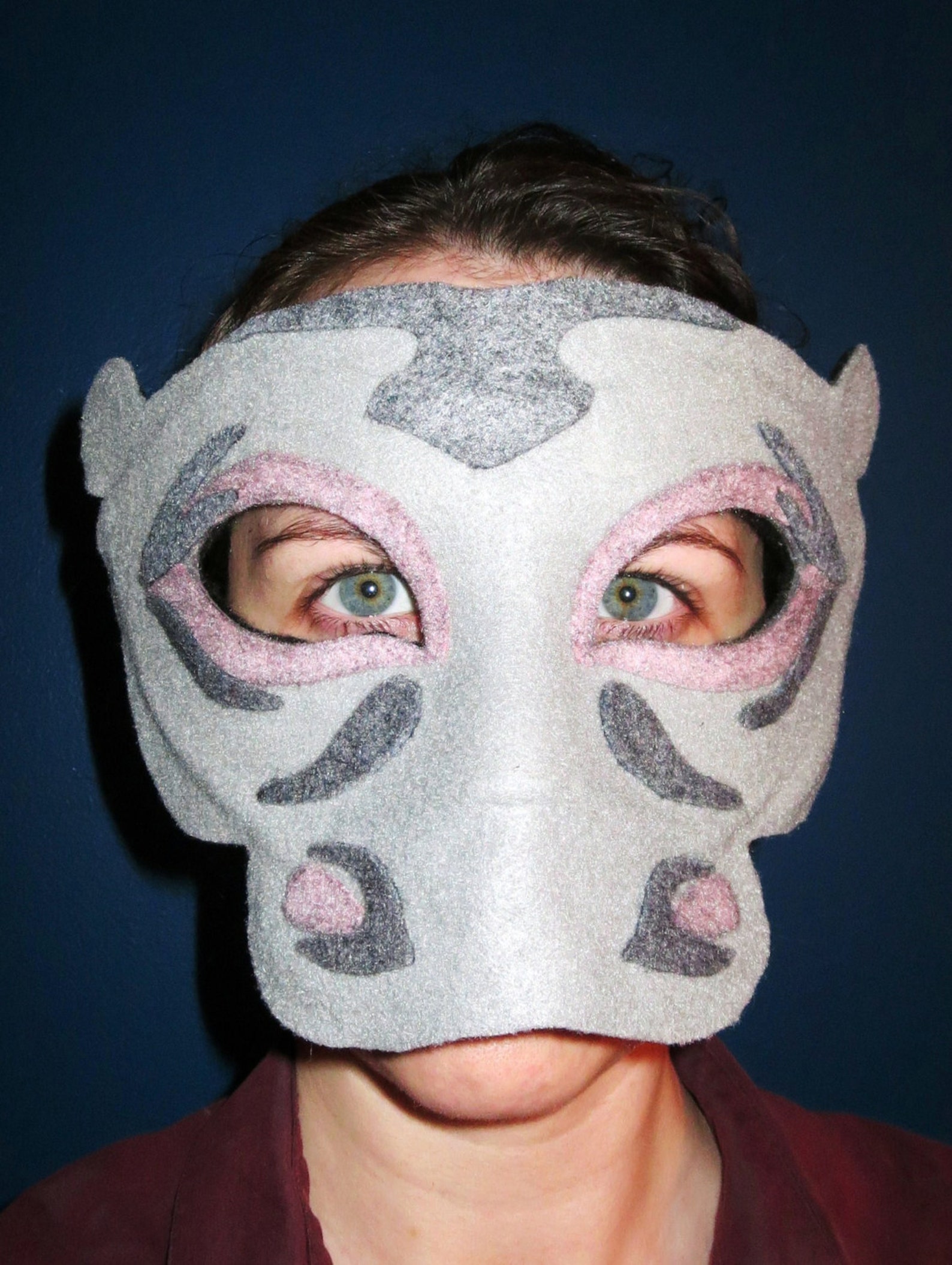 Felt Hippo Chibi Mask Digital File - Etsy