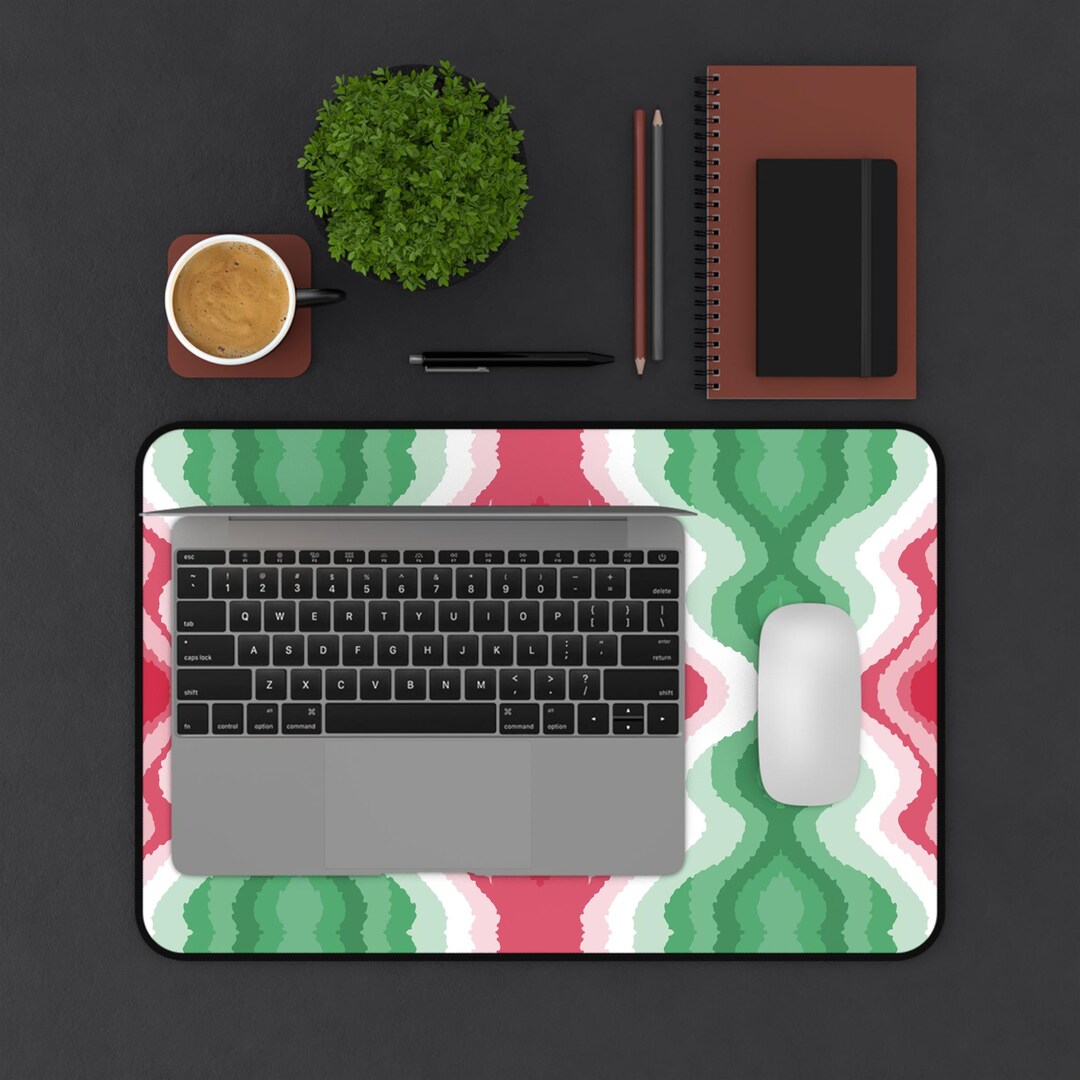 Abrosexual Flag Gradient Colored Desk Mat | Abstract Queer Pride ...