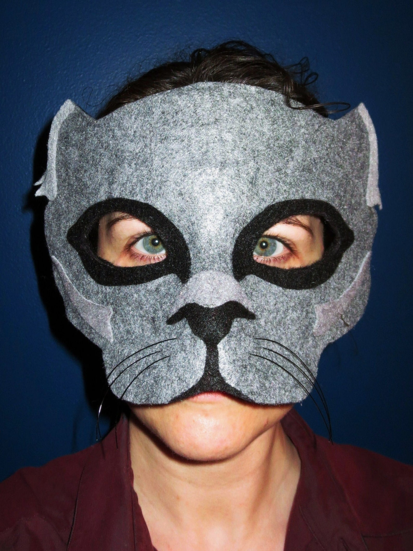Felt Panther Mask (digital File) | Cosplay Pattern | Create Your Own ...