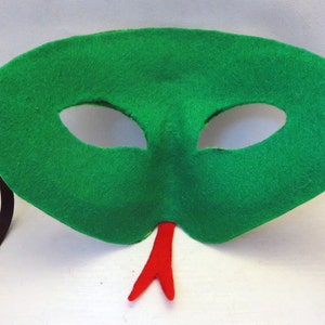 Felt Snake Mask (digital File) | Cosplay Pattern | Create Your Own ...