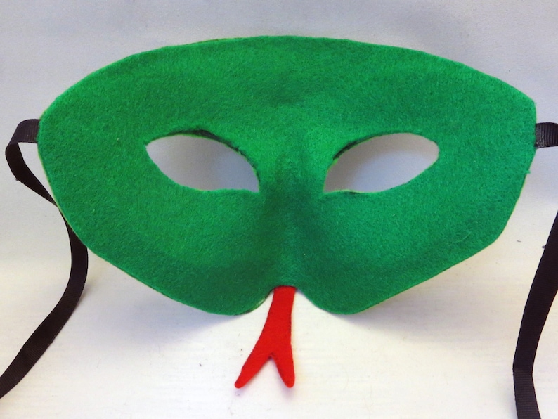 Felt Snake Mask (digital File) | Cosplay Pattern | Create Your Own ...