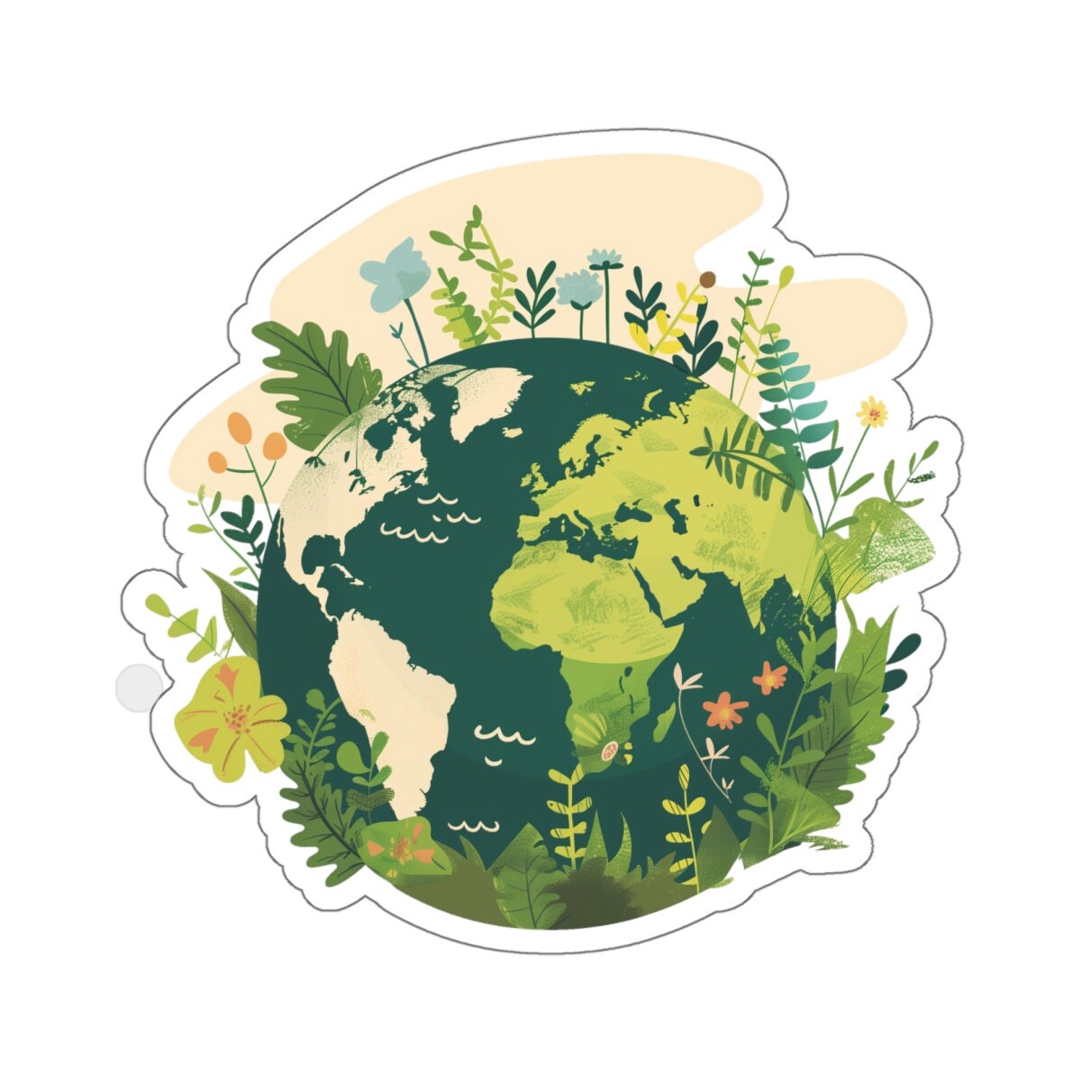 Earth Stickers printify - Etsy