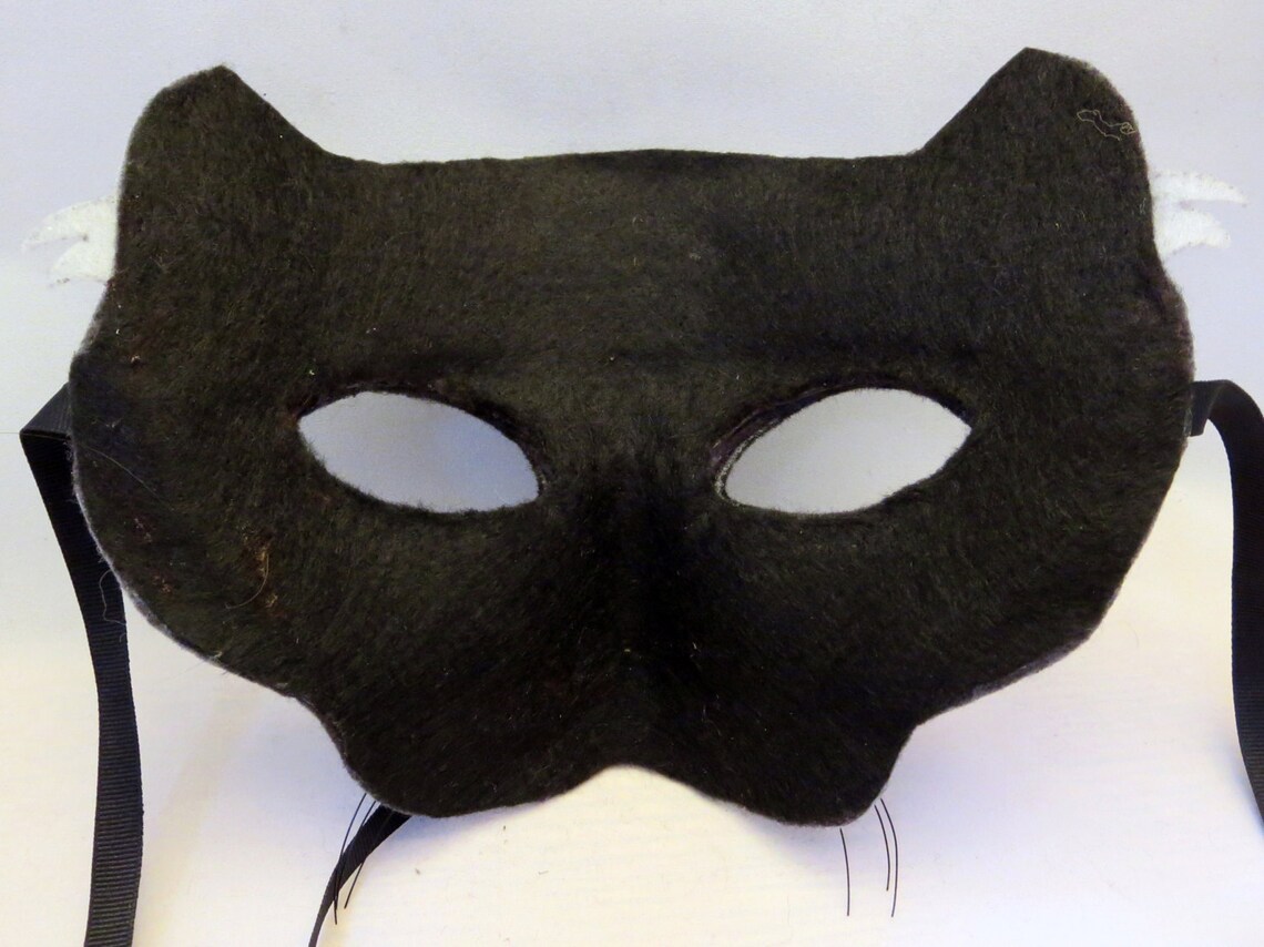 Felt Panther Mask digital File Cosplay Pattern Create Your Own Therian ...