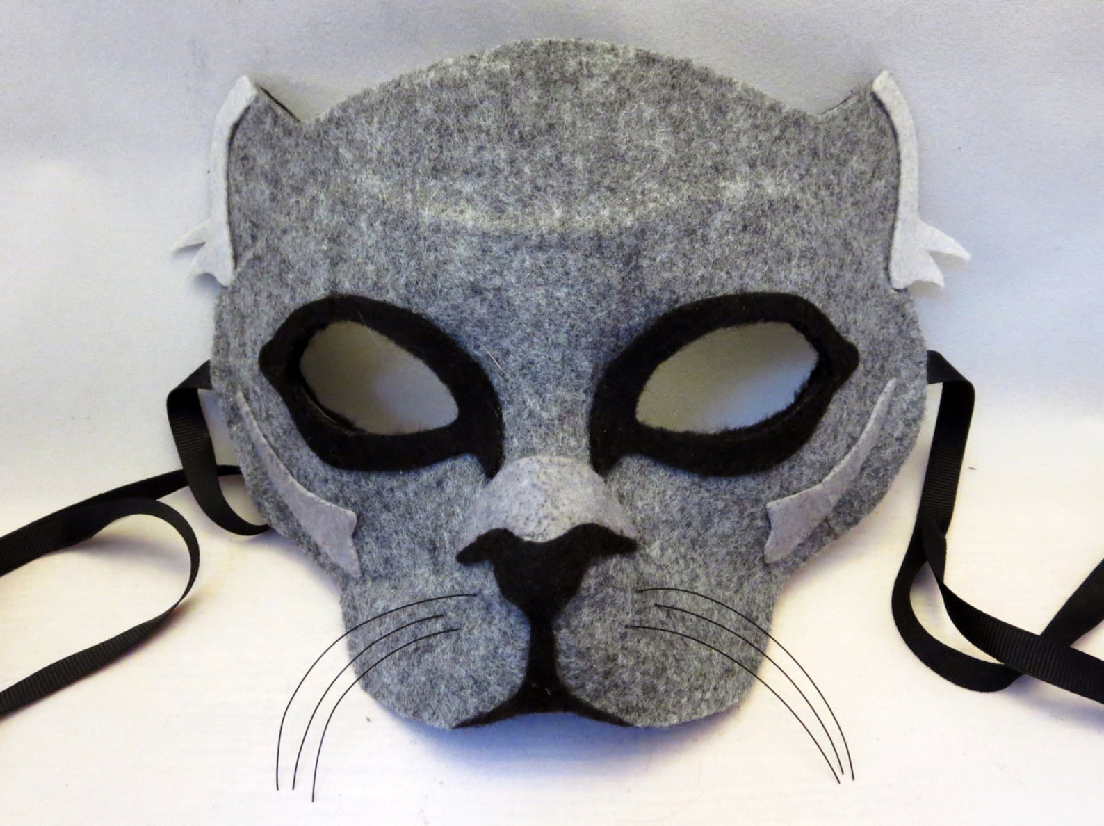 Felt Panther Mask (digital File) | Cosplay Pattern | Create Your Own ...