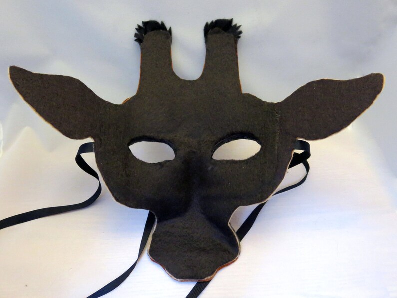 Felt Giraffe Mask (digital File) | Cosplay Pattern | Create Your Own ...