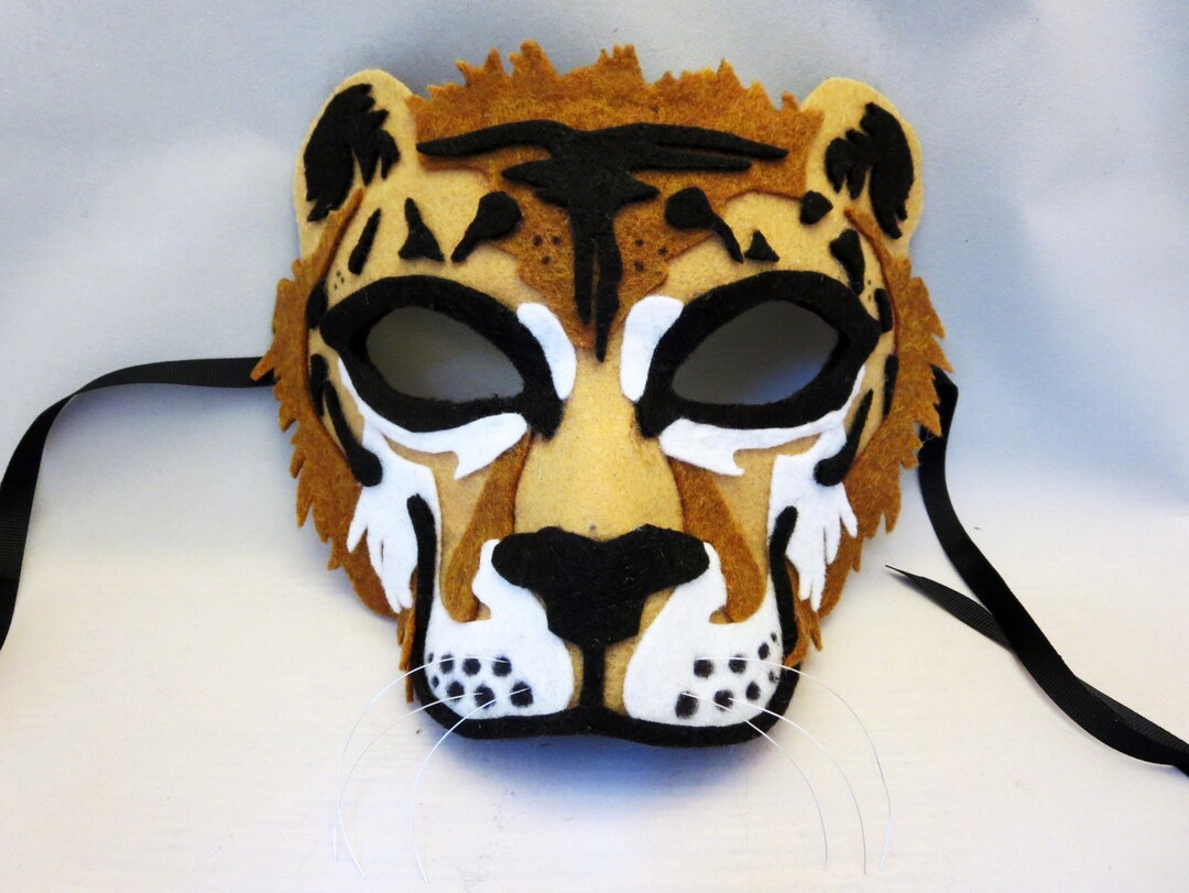 Felt Liger Mask (digital File) | Cosplay Pattern | Create Your Own ...