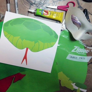 Felt Snake Mask (digital File) | Cosplay Pattern | Create Your Own ...