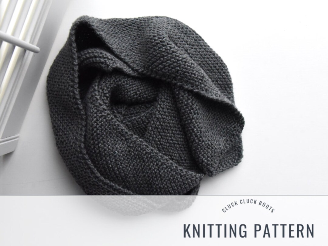 PAPI C2C Scarf Knitting PATTERN Knit Scarf Mens Womens Scarf Corner to ...