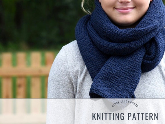 Knitting Pattern For Tubular Scarf How To Knit An Extra Long Tube