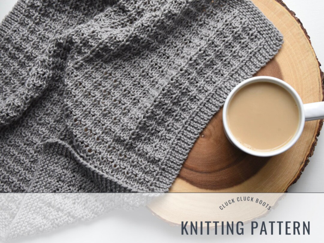 TALLEY Dish Towel Knitting PATTERN | Kitchen Pattern | Home Decor ...