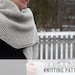 KITTRICK Blanket Wrap Knitting PATTERN | Knit Shawl | Easy Wrap ...