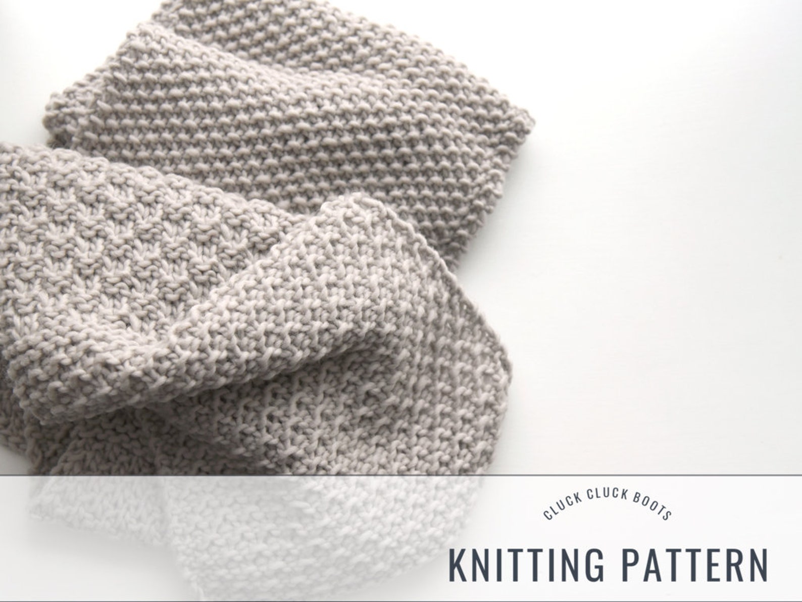 CHARLOTTE Scarf Knitting PATTERN | Chunky Scarf | Sampler Scarf - Etsy