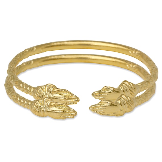 Indian Gold Bangles In Hand