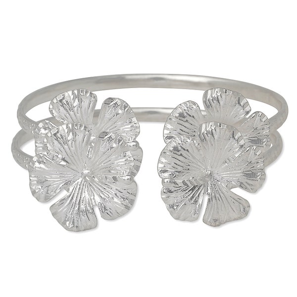 Flower Bangle - Etsy