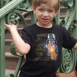 Darth Vader Wears the Infinity Gauntlet Children's | Etsy