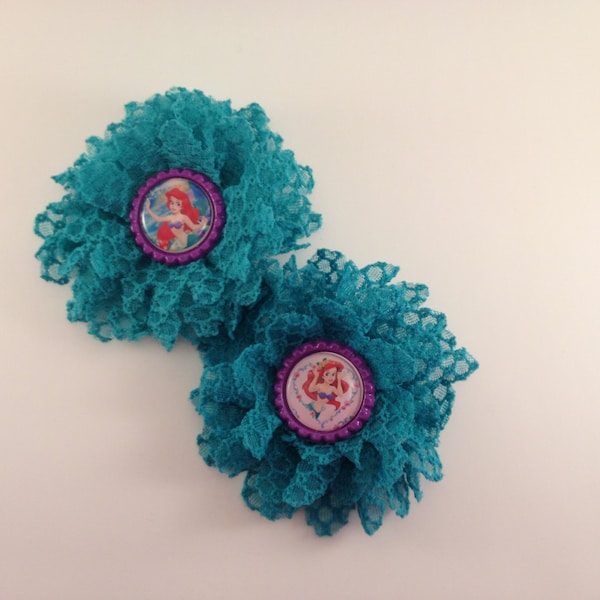 Ariel Hair Flower - Etsy