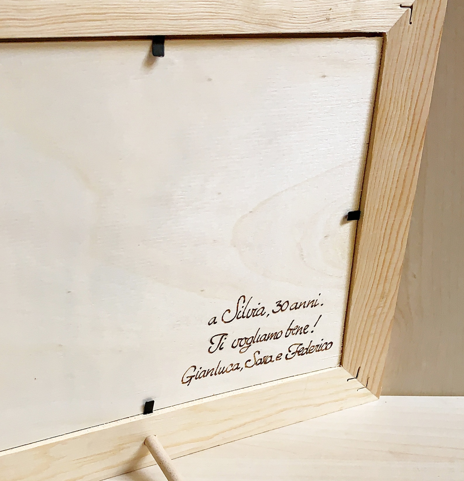 Best Friend Gift Frame Photo Frame With Dedication Custom | Etsy