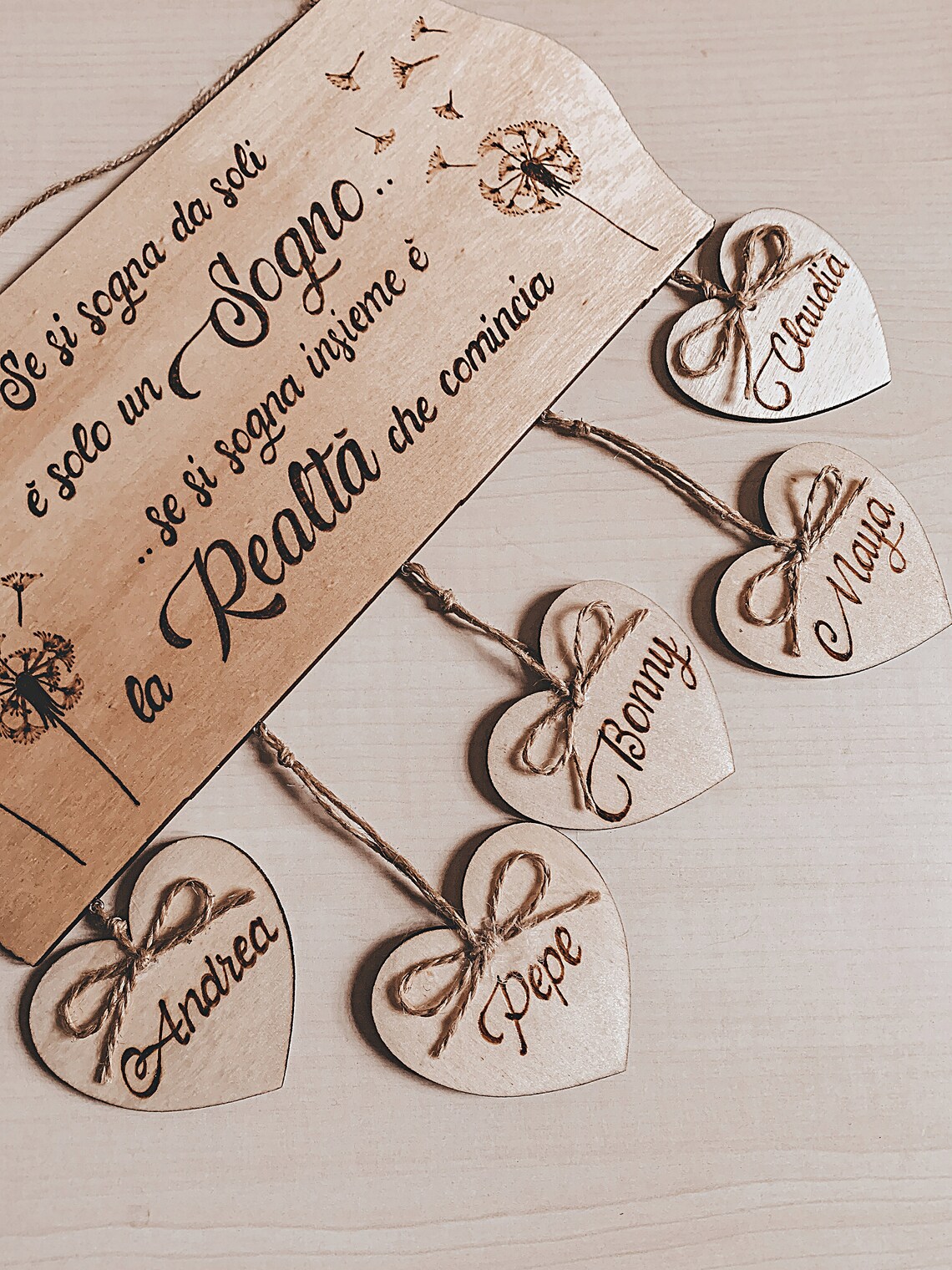 Family Sign With Names Wood Family Sign Custom Family Wall - Etsy