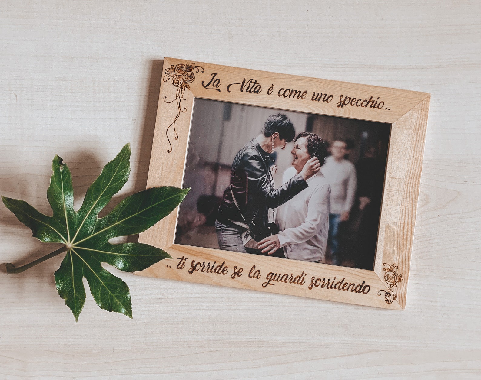 Best Friend Gift Frame Photo Frame With Dedication Custom | Etsy