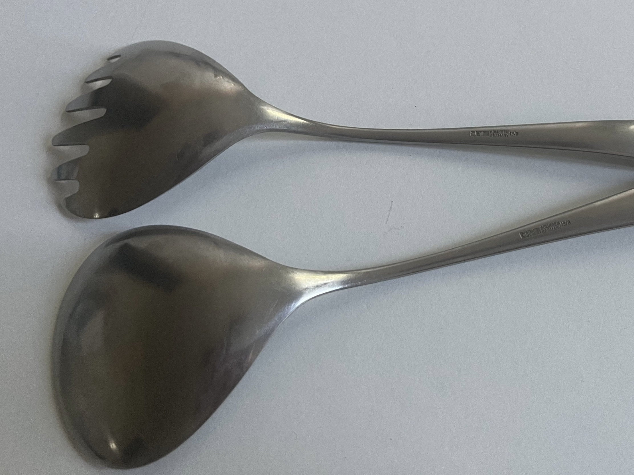 SOLINGEN Serving Tools Stainless Steel Flatware Hostess Set Mid-century ...