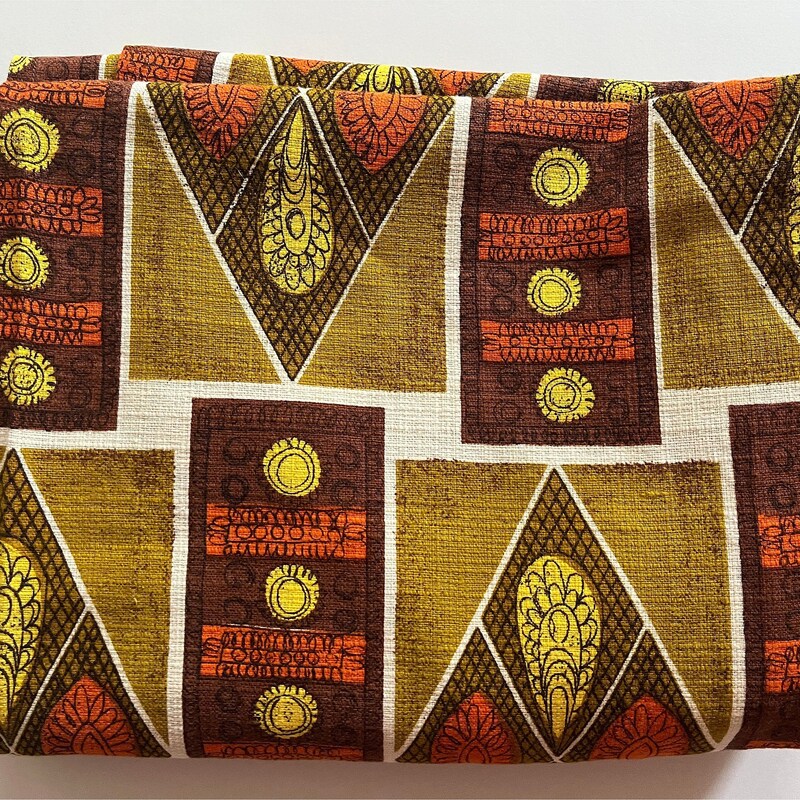 Vintage Bark Cloth - Etsy