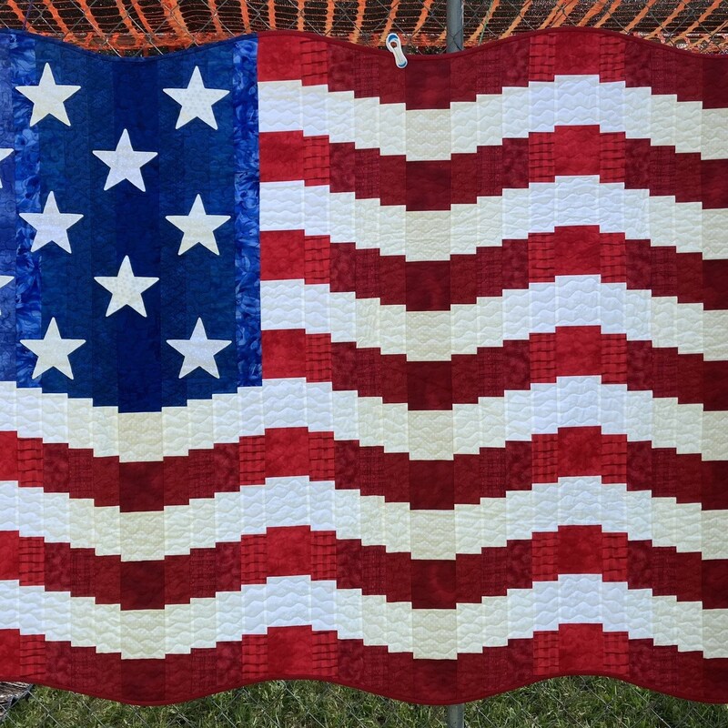 Flag Quilt - Etsy