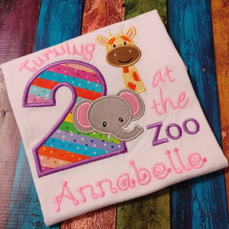 Two at the Zoo - Etsy
