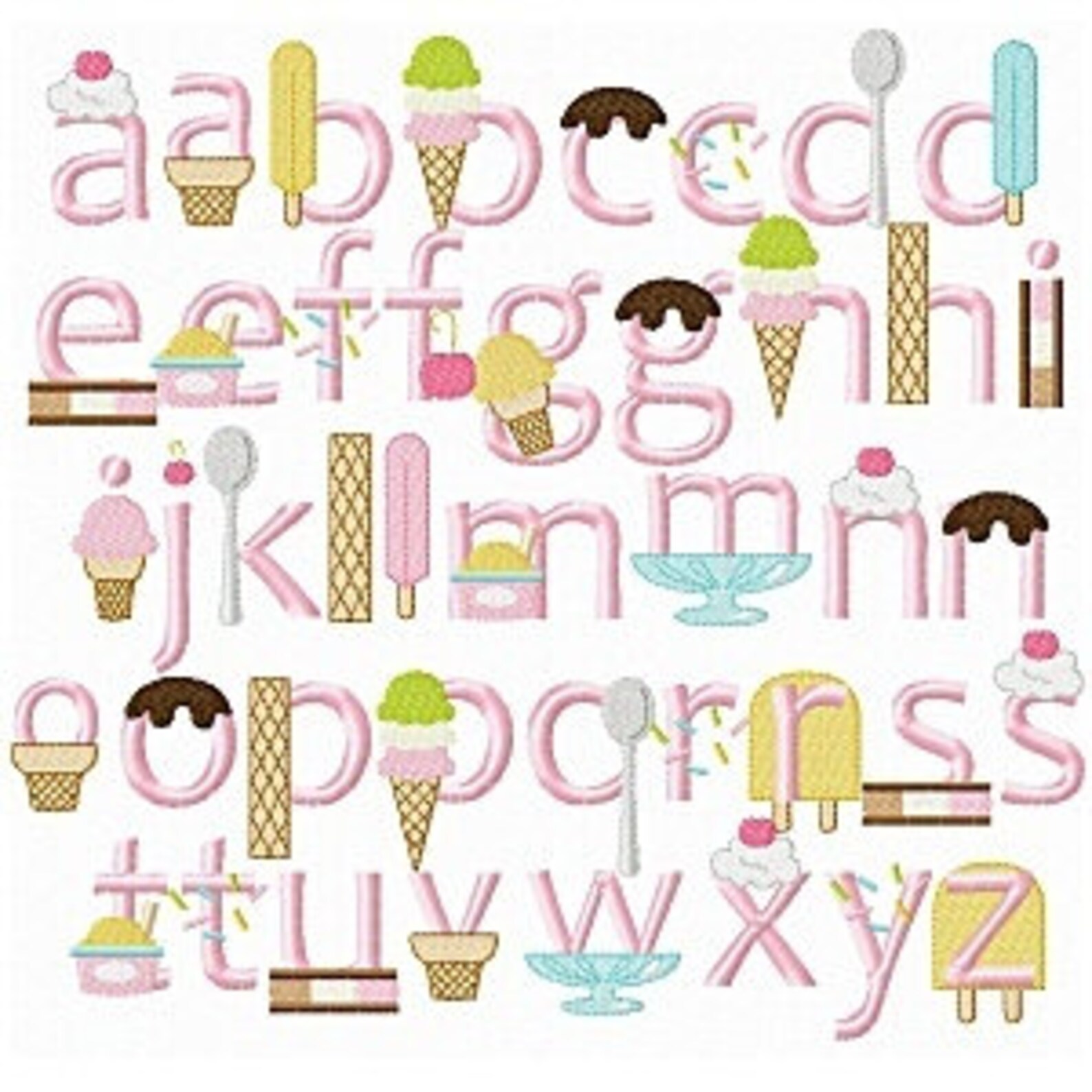 Ice Cream Name Shirt Appliqued Ice Cream Shirt Monogrammed - Etsy