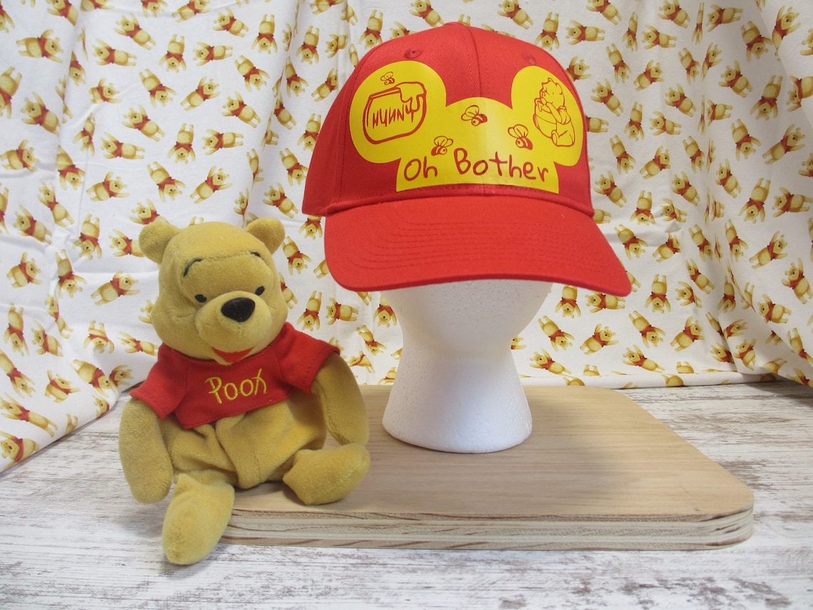 Winnie the Pooh Customizable Hat - Etsy