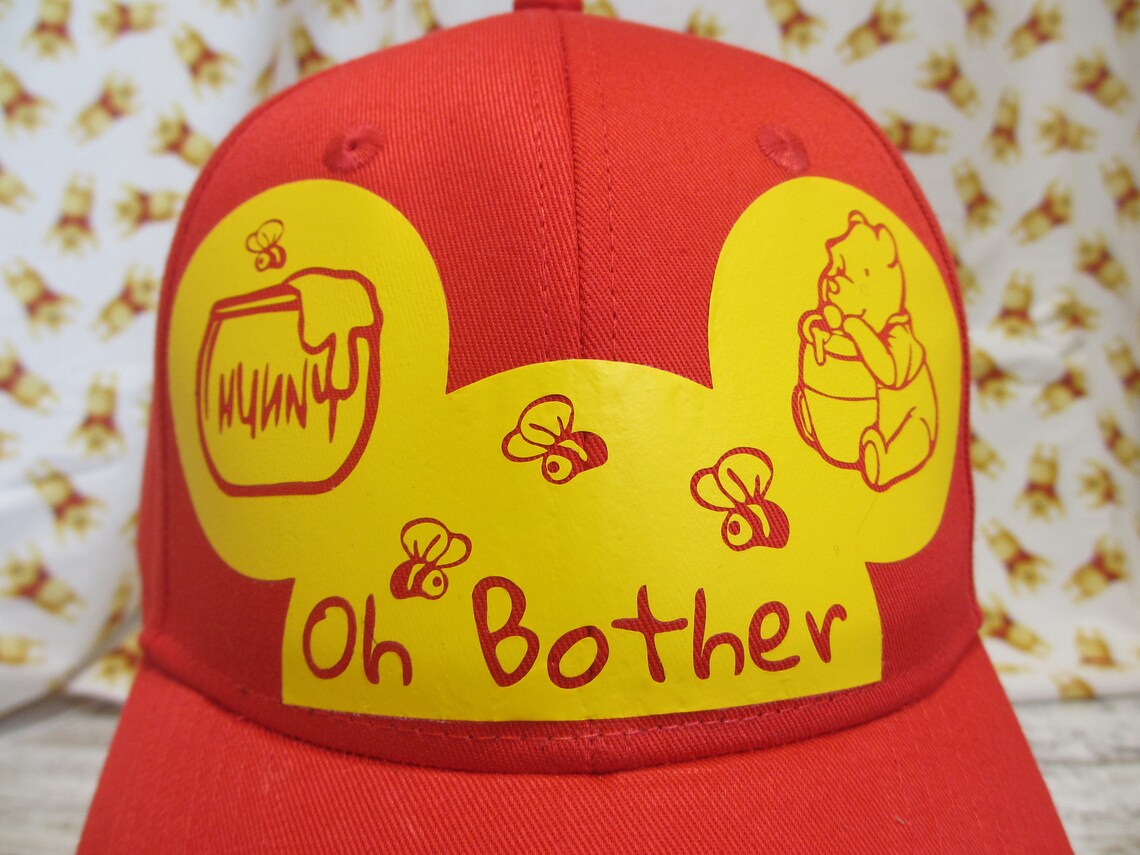 Winnie the Pooh Customizable Hat - Etsy