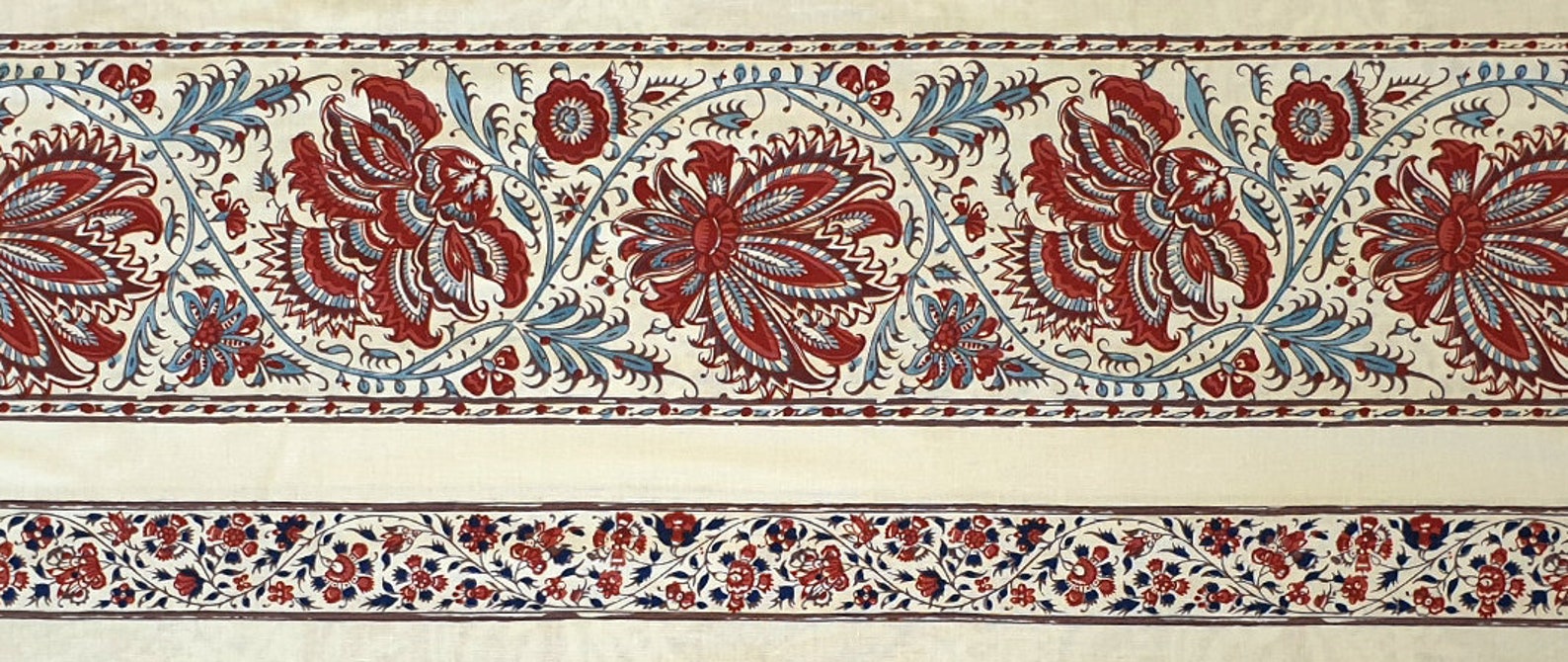 Dutch Heritage Gujarat Cream Border by Petra Prins - Etsy