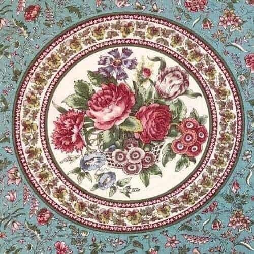 Regency Romance Diana Medallion by Christopher Tate Wilson for Moda ...