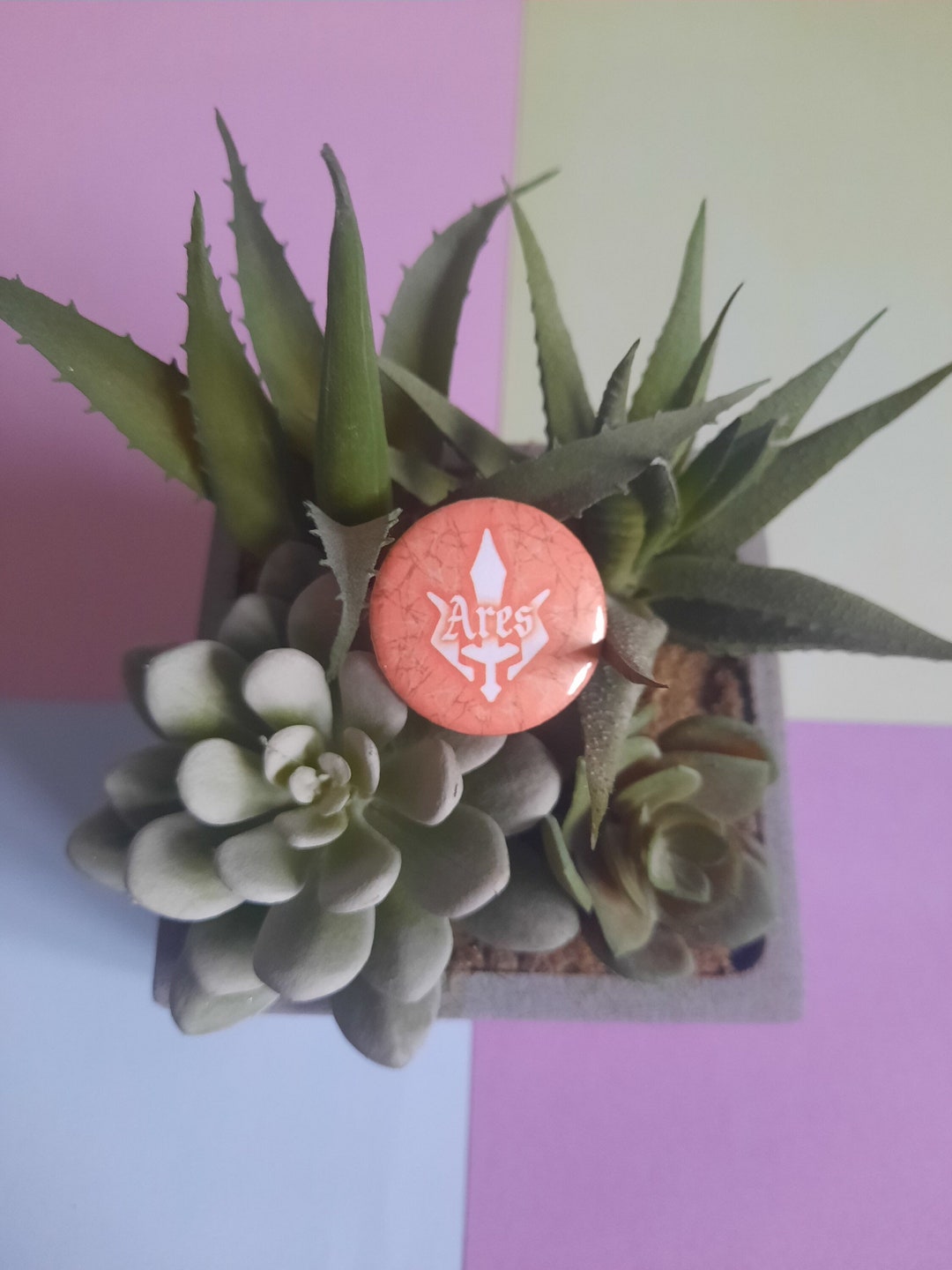 Ares, Greek Mythology, Hades Video Game, Gamer Button Badge for Battle ...