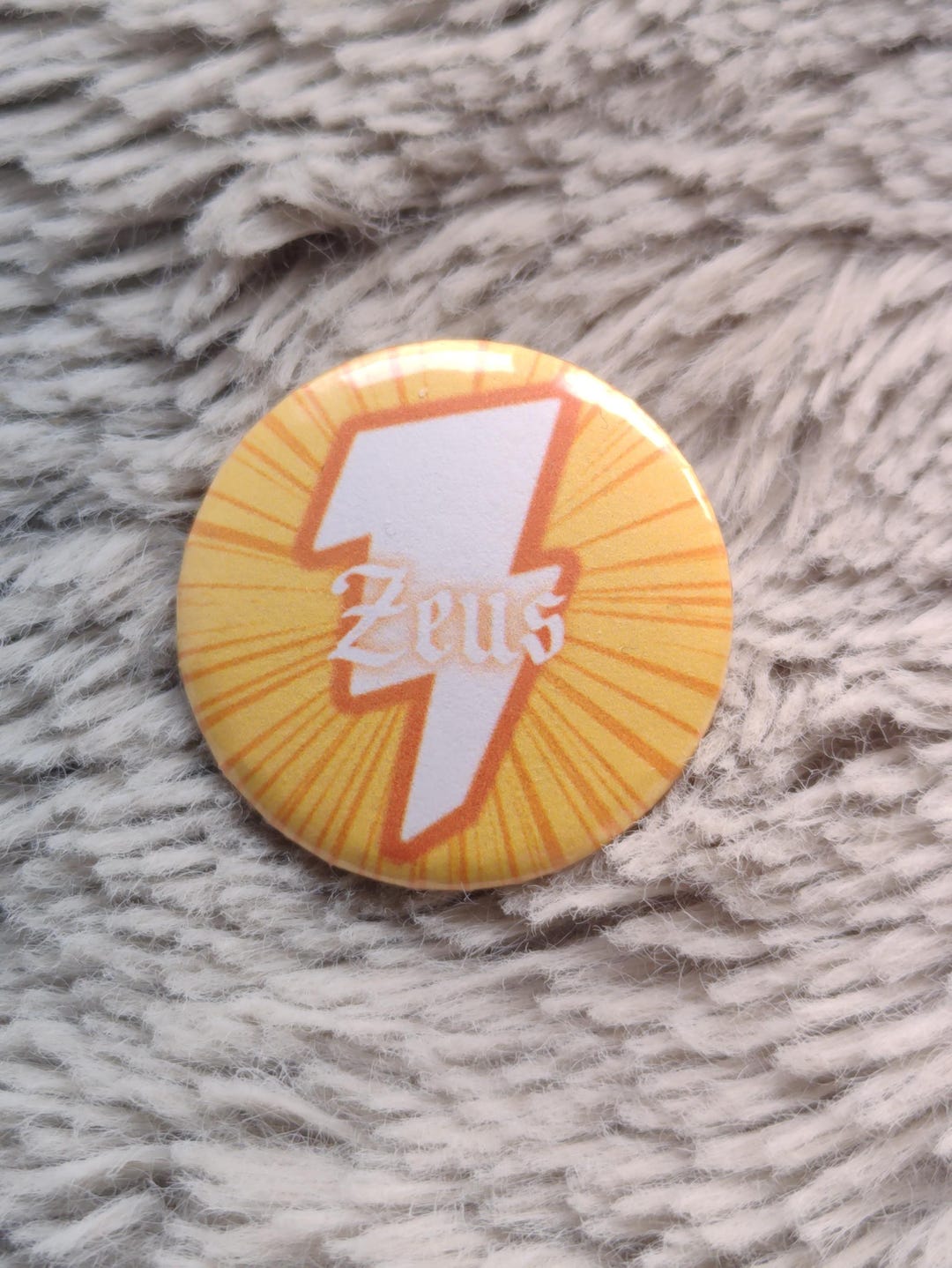 Zeus Boon Button Pin Badge Inspired by the Hades Video Game - Etsy