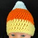 Candy Corn Fall Hat Baby Candy Corn Hat Adult Halloween - Etsy