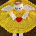 Crochet PATTERN Angel Lovey Security Blanket Angel Doll | Etsy