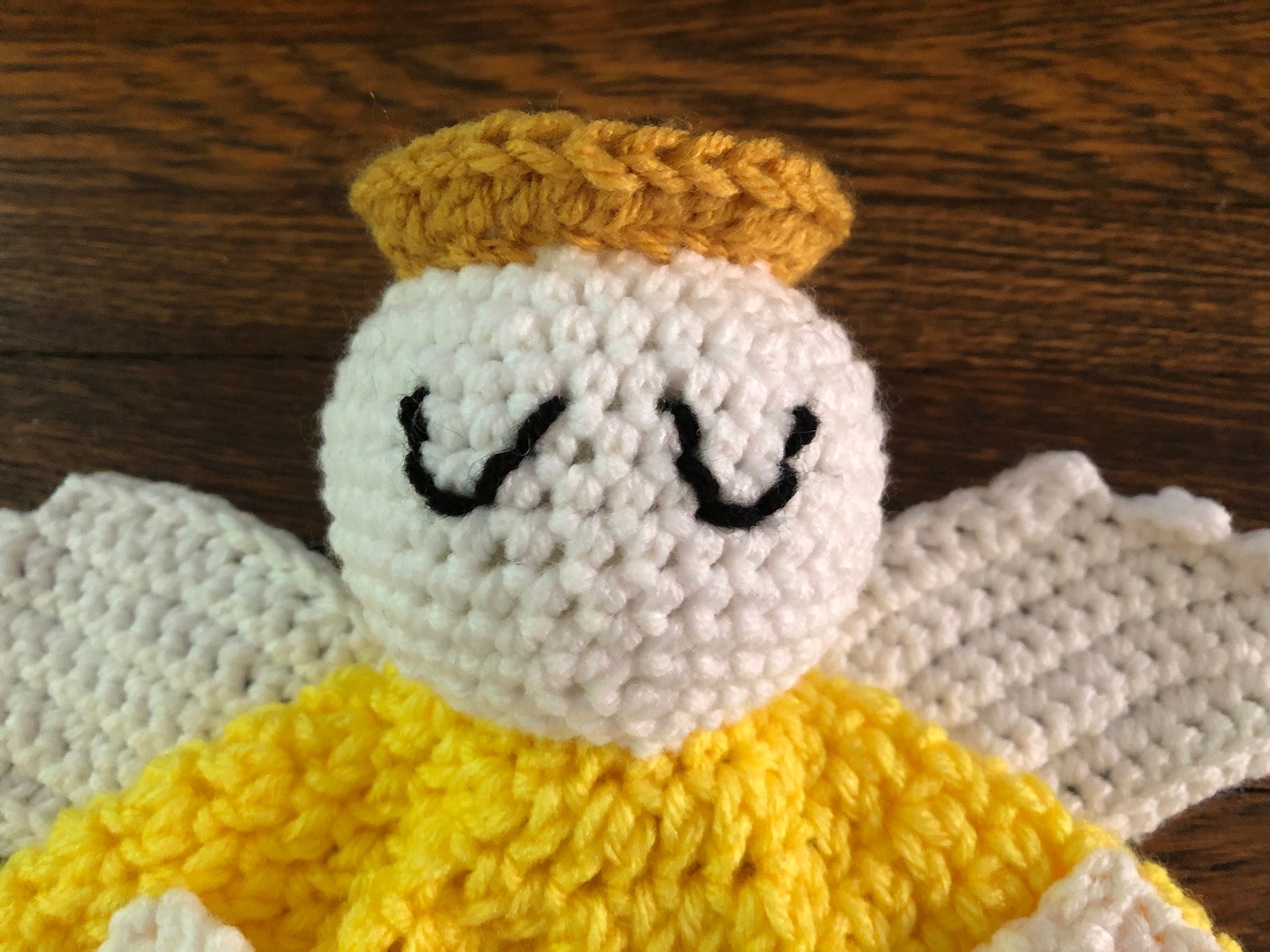 Crochet PATTERN Angel Lovey Security Blanket Angel Doll - Etsy