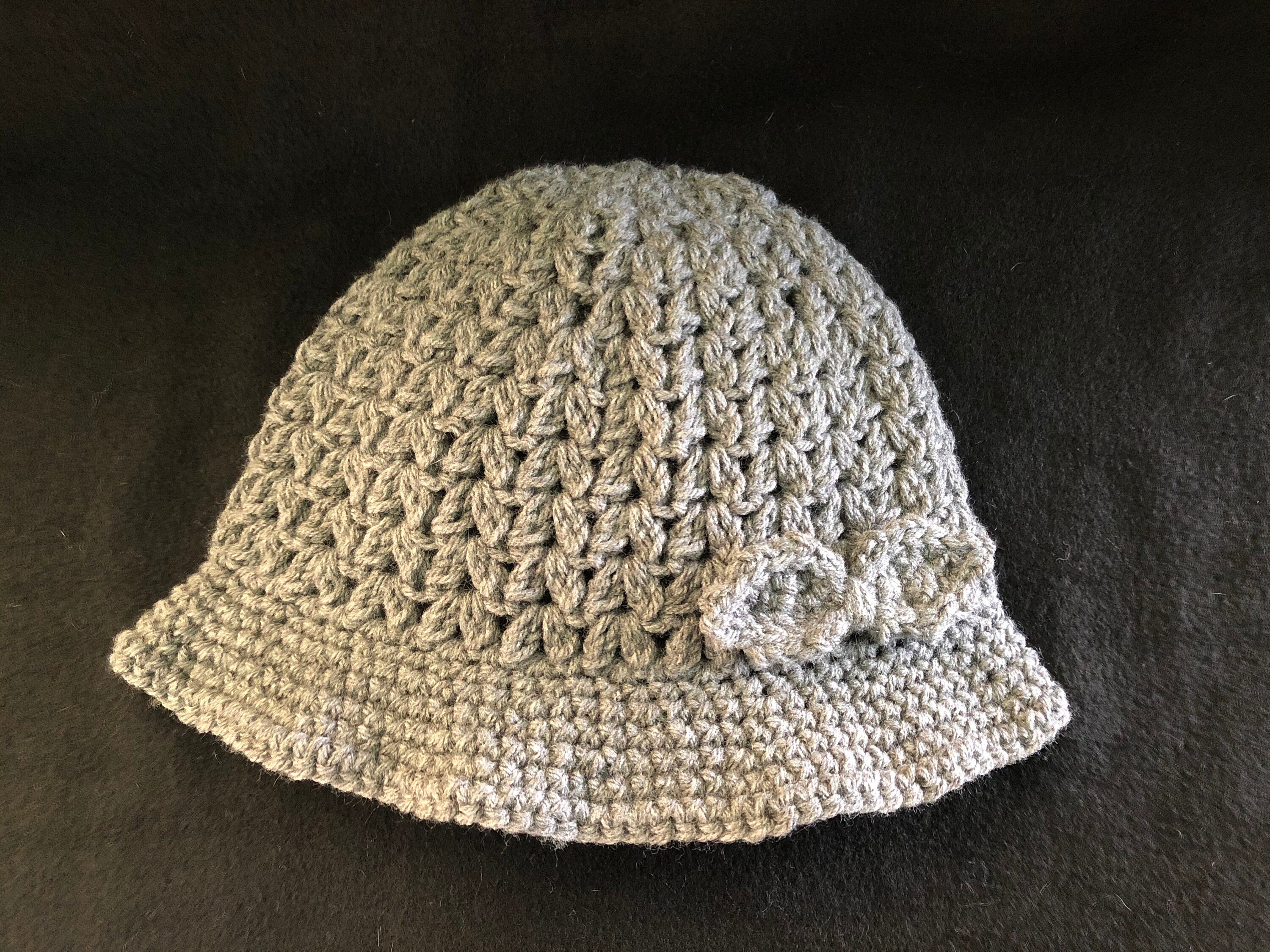 Crochet PATTERN - Cloche Hat Crochet Pattern, Vintage Style Cloche Hat ...
