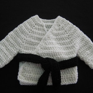 Crochet PATTERN - Karate Uniform Outfit; Ghi Martial Arts Uniform ...