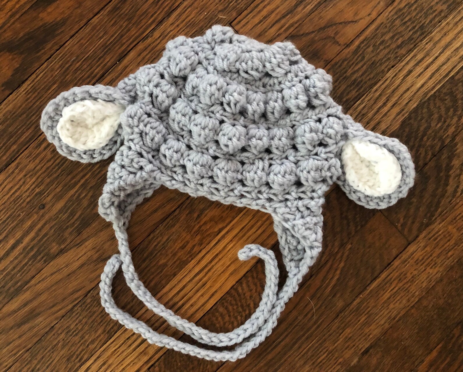 Lamb Sheep Earflap Hat, Baby Child Adult Lamb Hat, Easter Photo Prop ...