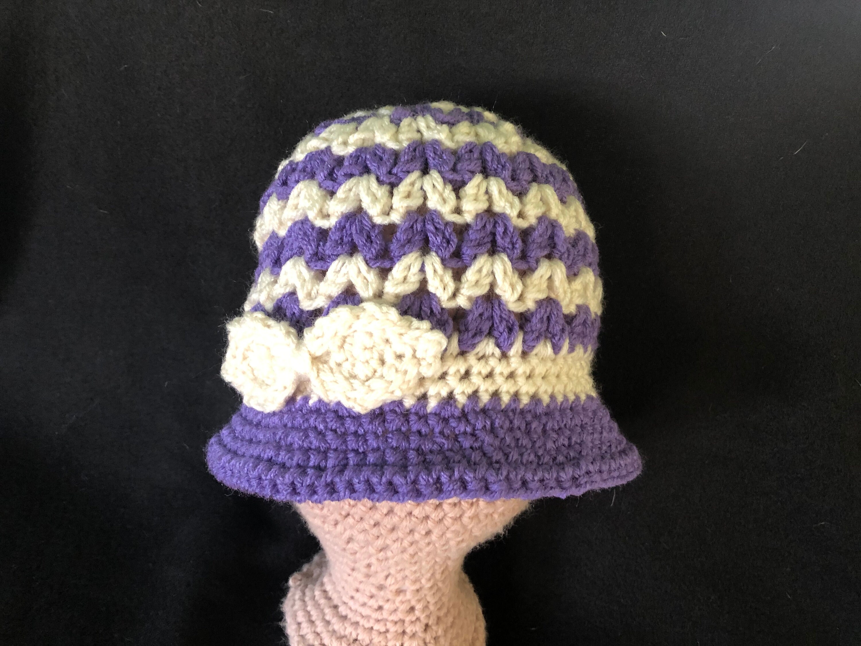 Crochet PATTERN - Cloche Hat Crochet Pattern, Vintage Style Cloche Hat ...